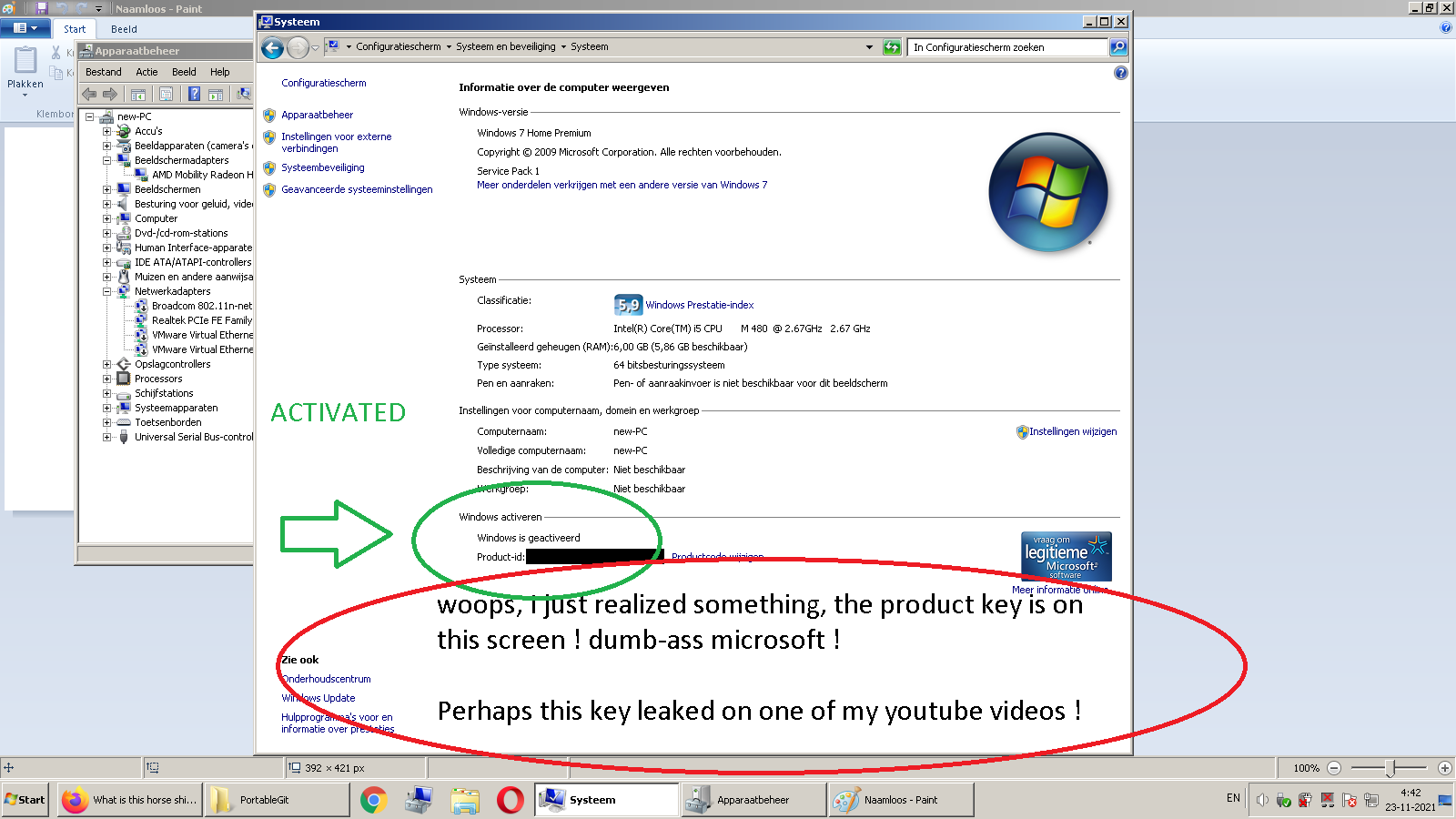 What is this horse shit in Windows 7